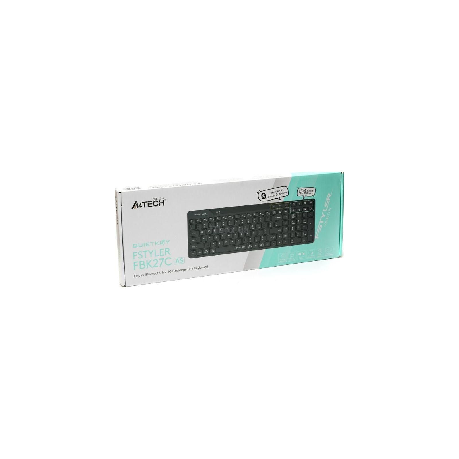 A4Tech FBK27C AS Wireless Black 4711421000185 ⏩ Купити Клавіатуру ...