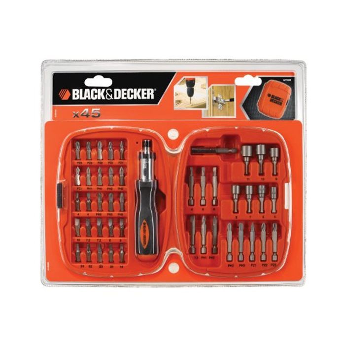 Набір інструментів Black&Decker A7039-XJ 45 предм. A7039 - купити в ...