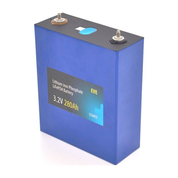 Батарея LiFePo4 EVE 3.2V 280AH EVE-3.2V-280AH - купити в Києві | Ціна ...